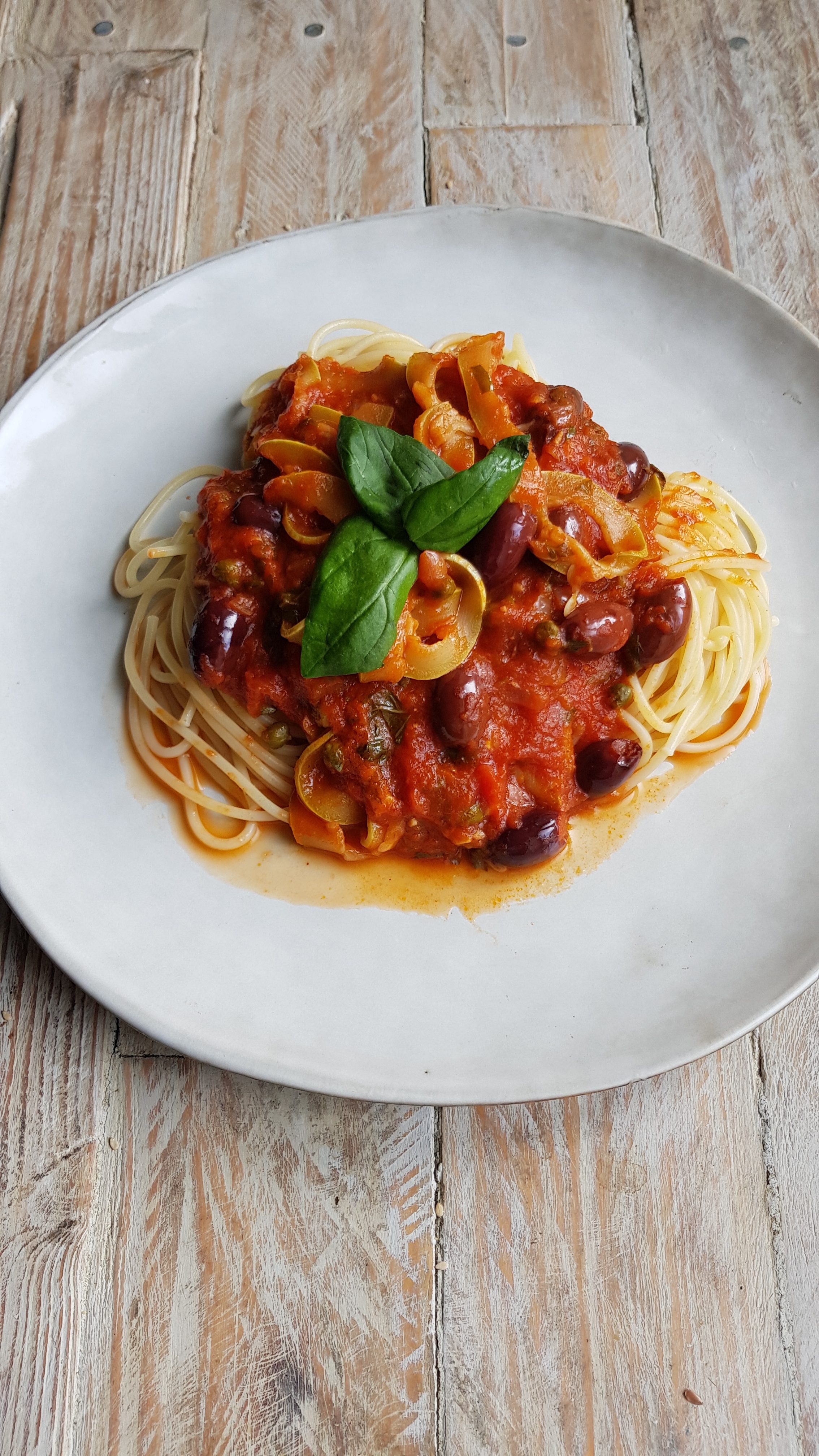Spaghetti Puttanesca | Mama Lotties | Gibraltar's Recipe Website